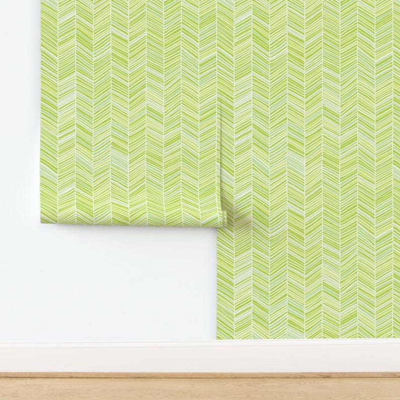 Chevron Zigzag Triangle Wallpaper - Herringbone by Friztin - Chevron ...