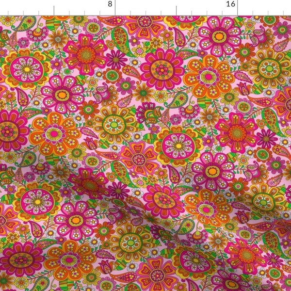 1960s Floral Pattern - Etsy