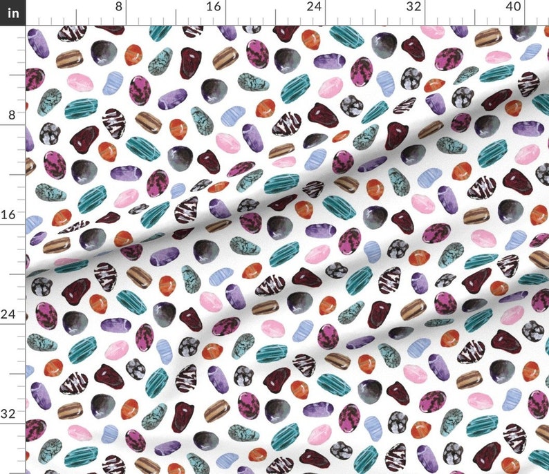 Rocks Fabric Shiny Stones by Lprspr Geology Nature - Etsy