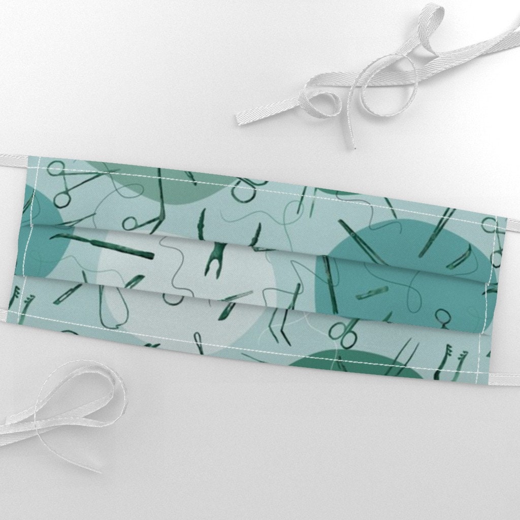 Surgery Fabric Surgical Instruments on Mint by - Etsy