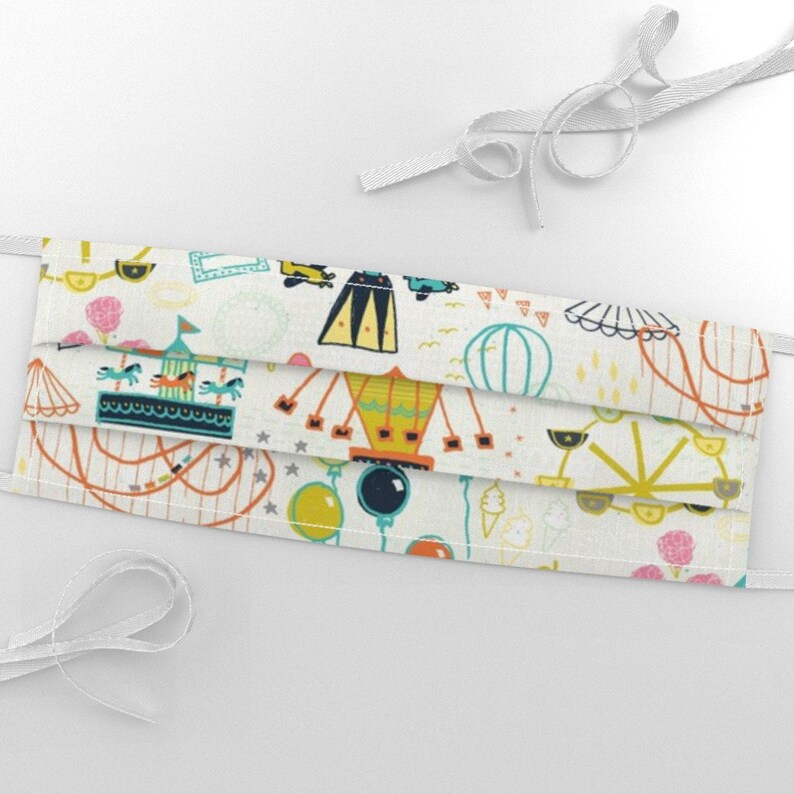 State Fair Fabric Fun Fair by Friztin Modern Nursery Decor | Etsy