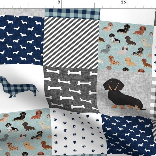 Multi Breed Dog Fabric - Etsy