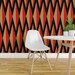 Red Diamonds Wallpaper Red and Black Geo by Thirdhalfstudios - Etsy