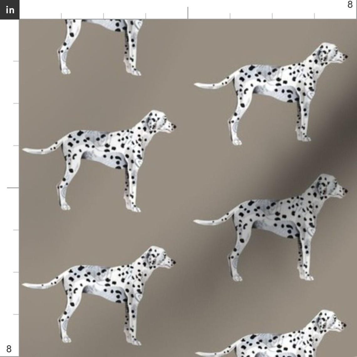 Dalmatian Fabric - Dalmation by Taraput - Dalmatian Dog Pet Animal ...