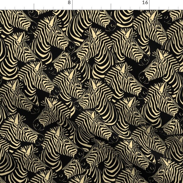 Zebra Fabric - Etsy