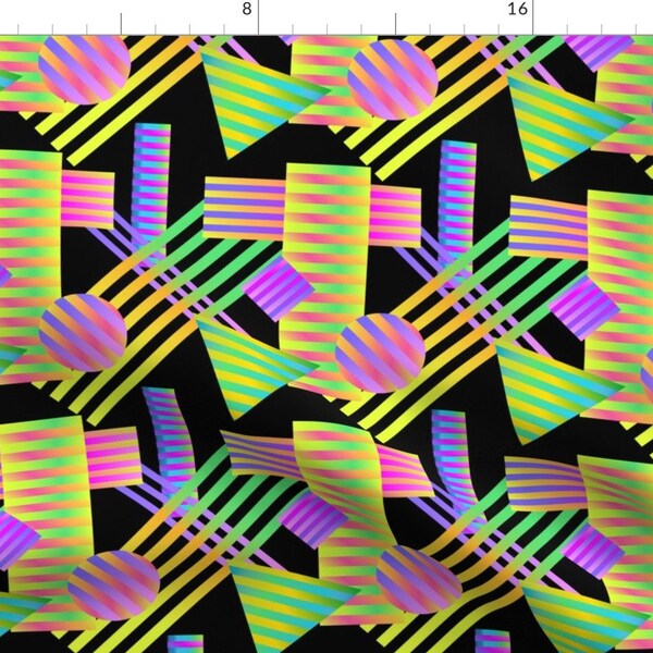 Neon Fabric - Etsy