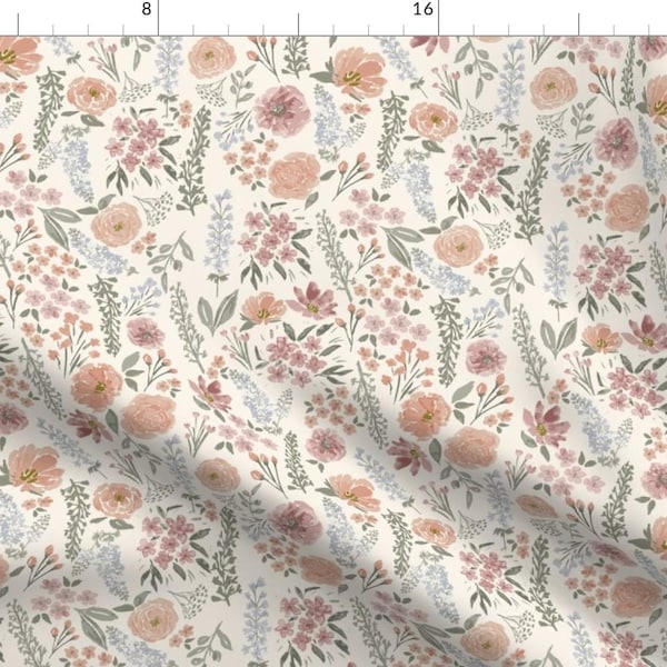 Wildflower Fabric - Etsy