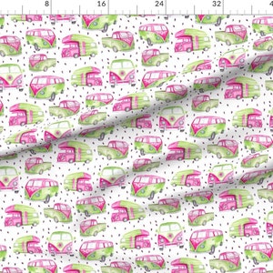 Watermelon Vans Fabric Watermelon Bus by Gingerlique Summer - Etsy