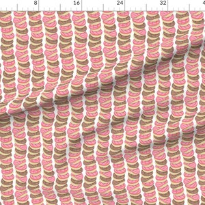 Pan Dulce Fabric Mexican Pan Dulce Pink Conchas by | Etsy