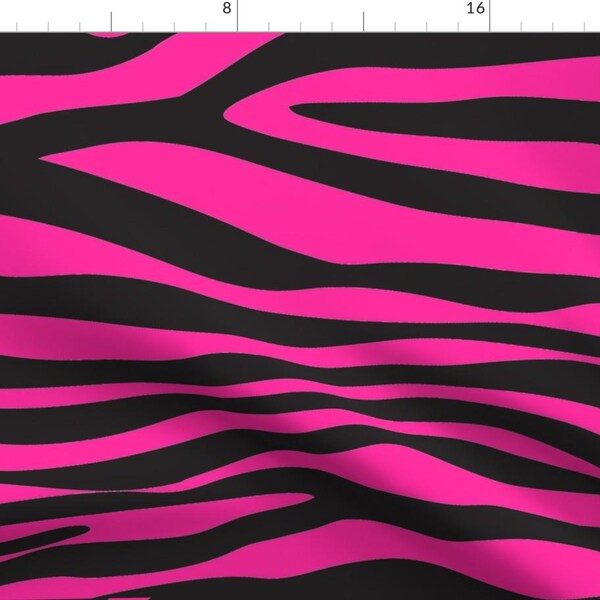 Pink Black Zebra - Etsy