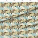 Mod Bird Fabric Birdwaves by Gaiamarfurt Mod Folk Bird Home Decor ...