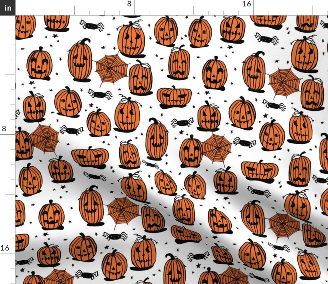 Pumpkins // Halloween Kids Cute Scary Spooky October Fall - Etsy