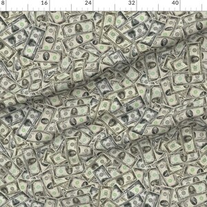 Money Fabric - Dean's Big Money by Midcoast Miscellany - Green Cash ...