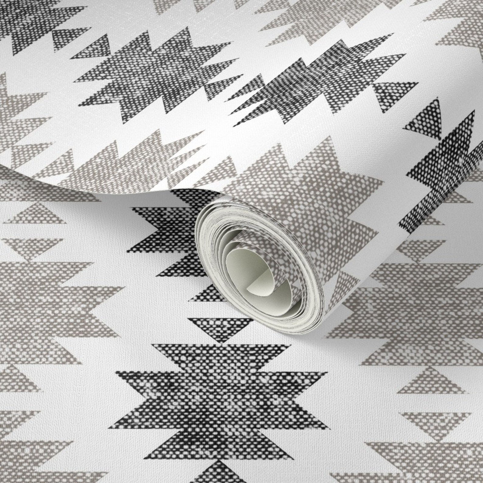 Aztec Geo Wallpaper Modern Aztec by Littlearrowdesign - Etsy