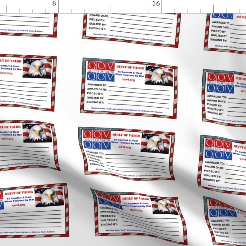 Quilts of Valor Material - Etsy