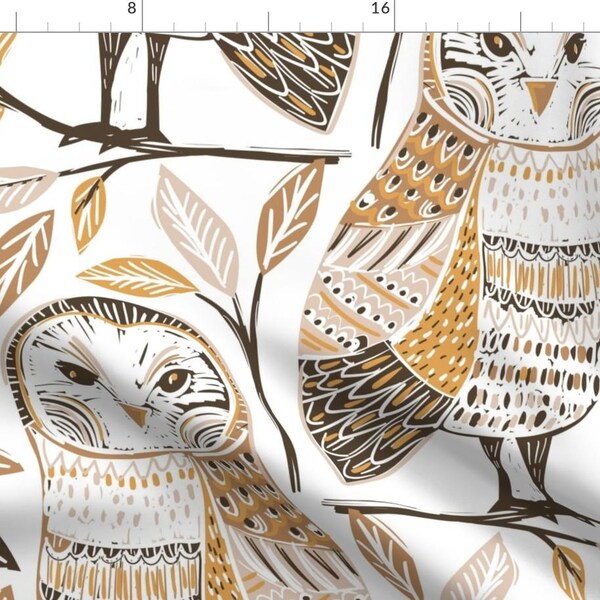 Owl Fabric - Etsy
