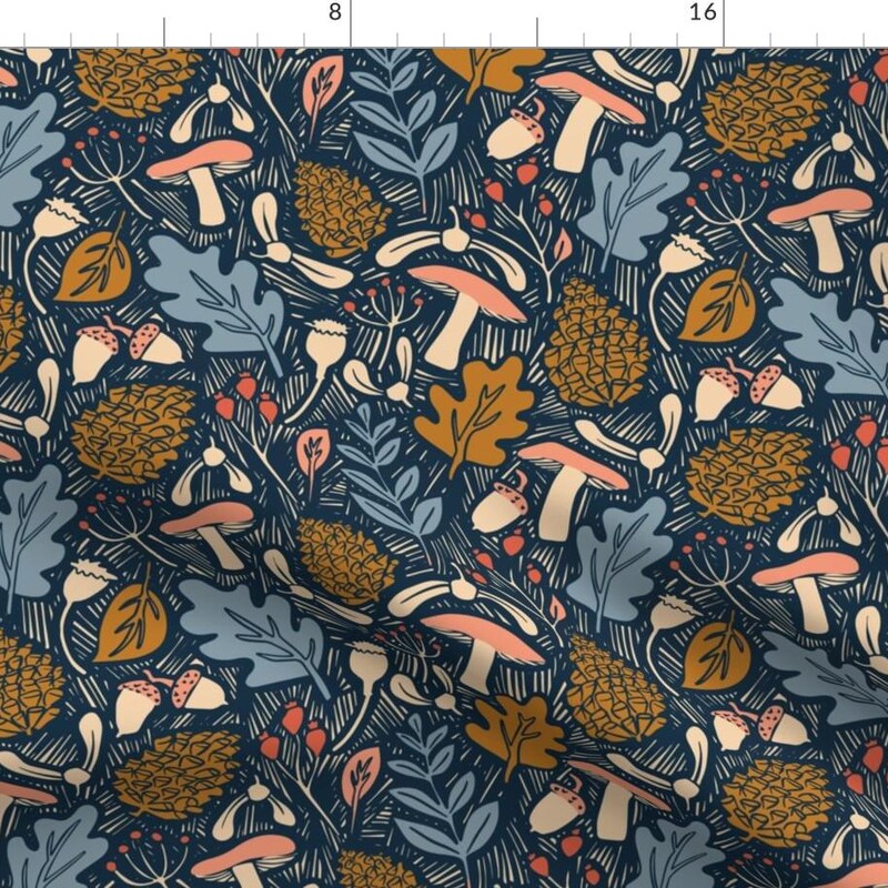 Autumn Fabric - Etsy