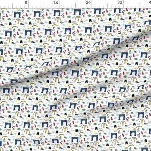 Run Fabric Running Doodles by Heatherdoucette Runner Marathon 5k ...