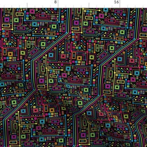 Nerd Fabric Short Circuits rainbow by Robyriker Nerd Science Computer ...