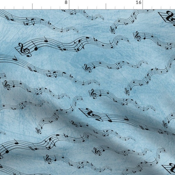 Music Note Fabric - Etsy