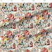 Vintage Women Photos Fabric - Vintage Pin Ups Ladies Women in Light ...