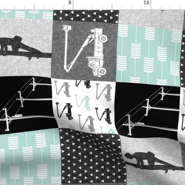 Lineman Fabric - Etsy