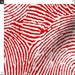 Red Fingerprints Fabric Finger Stripes by Ben Goetting - Etsy
