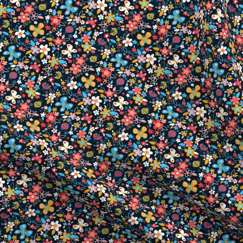 Ditsy Floral Fabric - Etsy