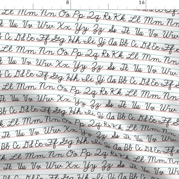 Handwriting Fabric - Etsy