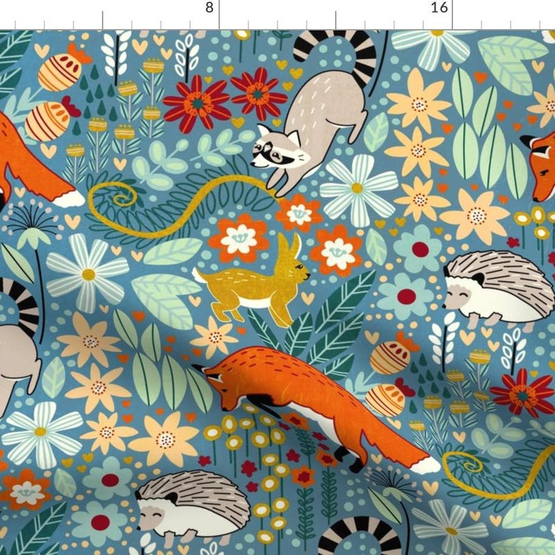 Indie Folk Fabric - Etsy