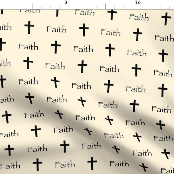 Faith Fabric - Etsy