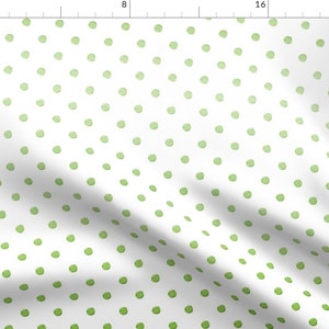Green Fabric Gradient Dot in Grass Green by | Etsy
