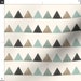 Geometric Triangle Fabric Textured Triangles by - Etsy