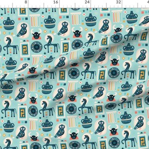 Greek Art Fabric Zephir by La Fabriken Greek Art Greece Culture World ...