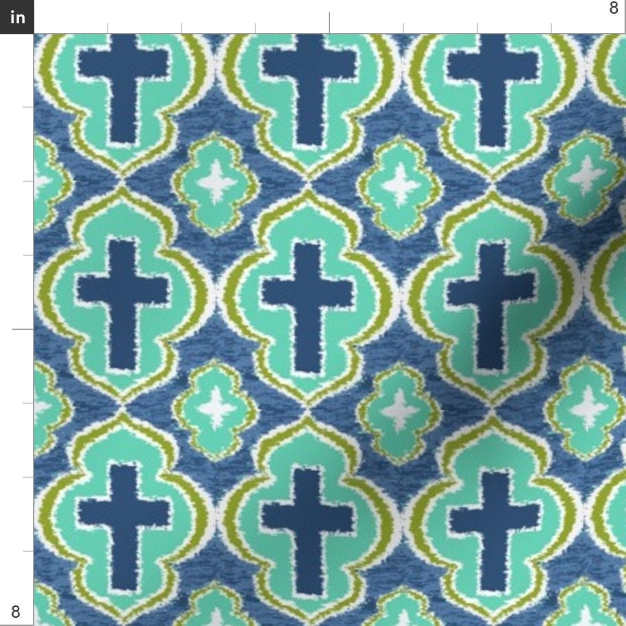 Cross Fabric Christian Cross by Rickrackscissorsstudio - Etsy