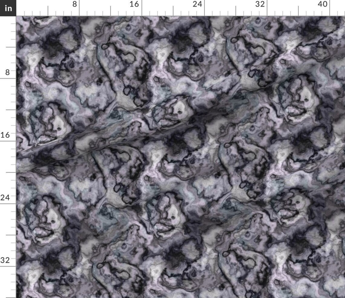 Purple Marble Fabric Marble Texture Faded Purple by Kociara | Etsy