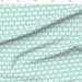 White Fluffy Dog Fabric - White Samoyed Dog Sled Dog Mint Blue by ...