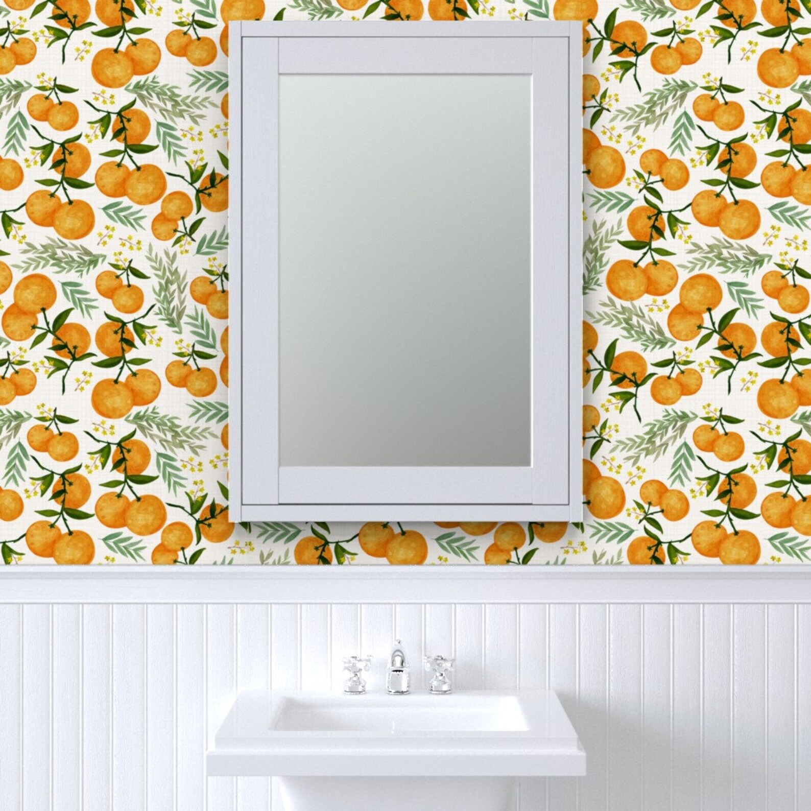 Orange Wallpaper Orangey by Glitterrelics Orange Fruits - Etsy
