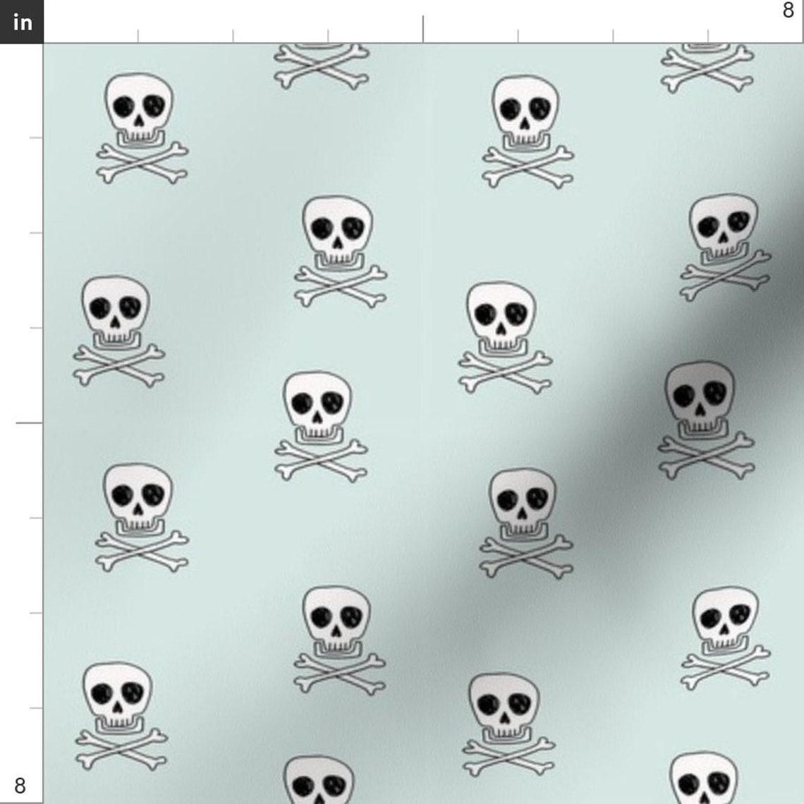 Pirate Fabric Pirate Jolly Roger Coordinate Pirate Nursery - Etsy