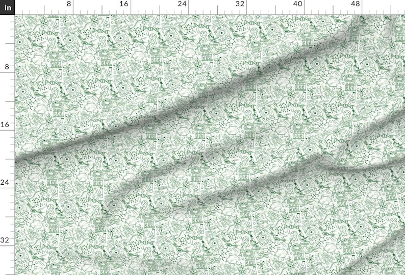 Germ Fabric - Germ Science by Sandityche - Microbes Biology Science ...