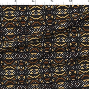 Mali Inspired Fabric Mudcloth 1 by Susaninparis Neutral Mudcloth ...