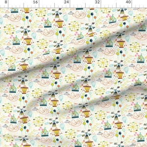 State Fair Fabric Fun Fair By Friztin Modern Nursery Decor | Etsy