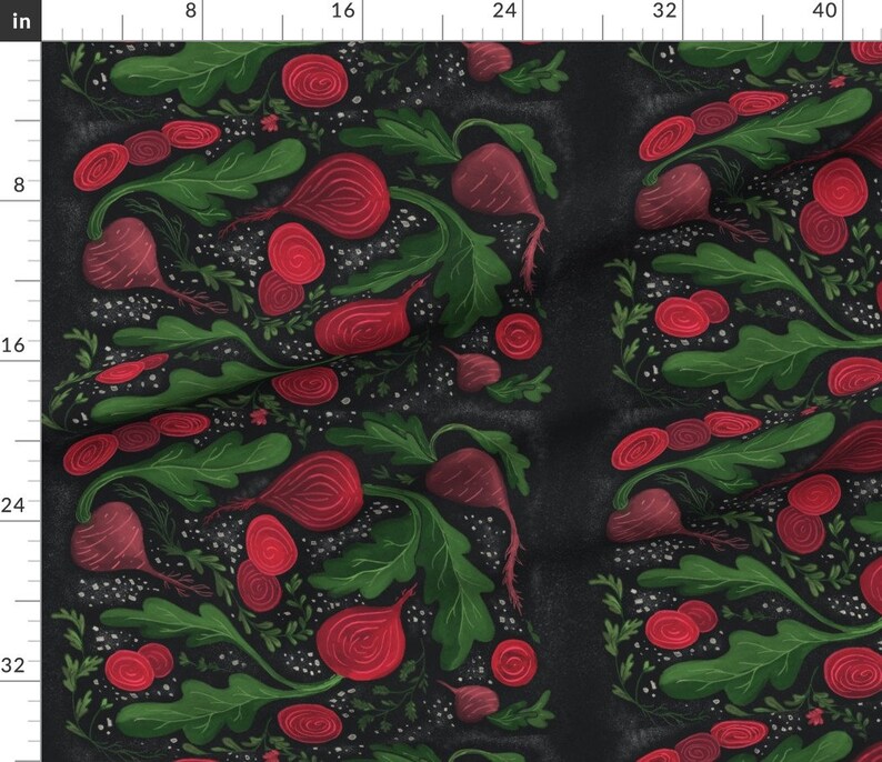 Beets Fabric Turnip the Beet by Thestorysmith Beet - Etsy
