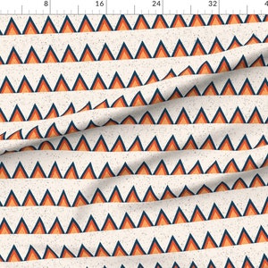Teepee Ridge Fabric Teepee Ridge by Tramake Mod Geometric - Etsy