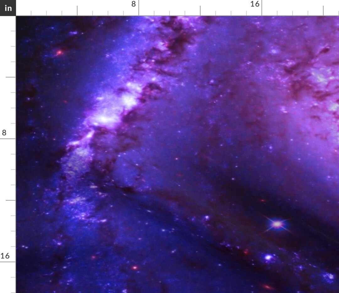 Galaxy Fabric Galaxy 4 by Lizziebdesigns Large Scale Galaxy - Etsy