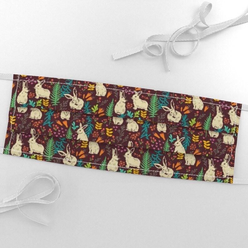 Woodland Bunny Rabbit Fabric Made for Dreamin' by | Etsy