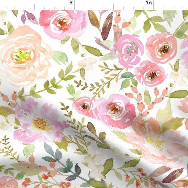 Floral Fabric - Etsy