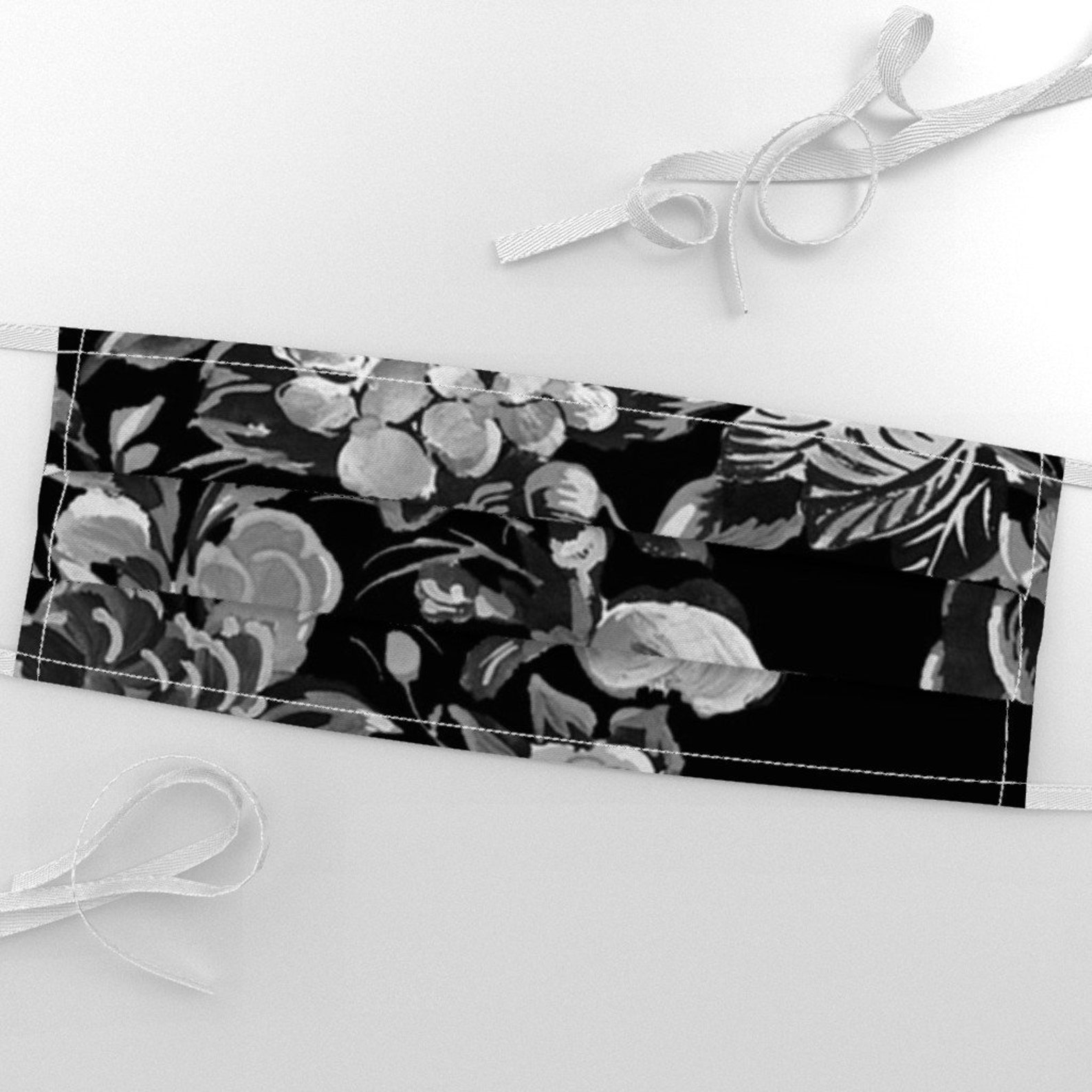 Midnight Floral Fabric Flower Cocktail Midnight by | Etsy