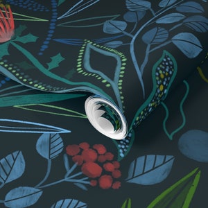 Australian Floral Wallpaper Botanical Australian Flora - Etsy