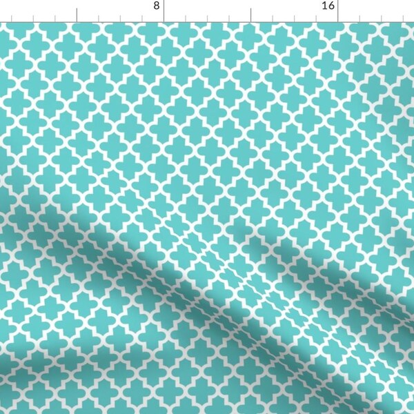 Quatrefoil Fabric - Etsy